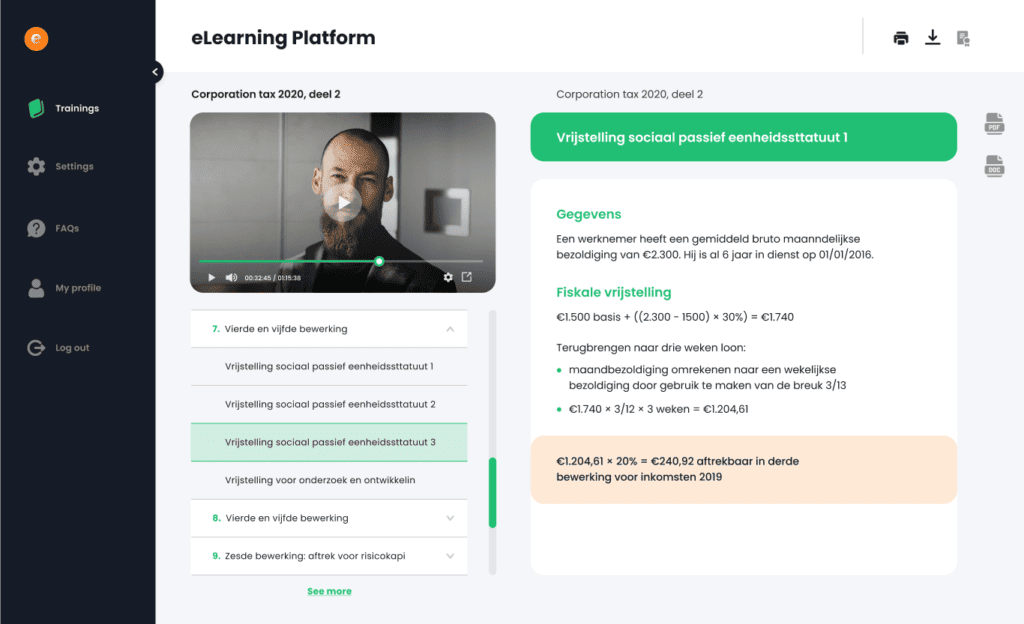 E-Learning platform development | Innowise Portfolio
