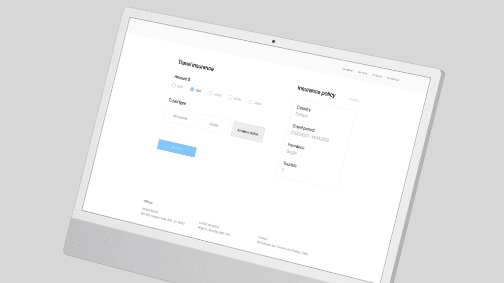 Web Insurance Management Platform | Innowise Case Study