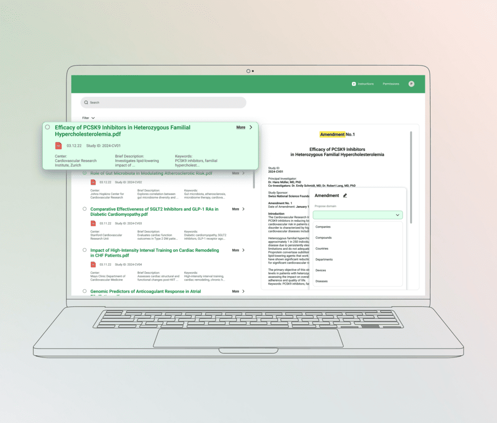 Medical Research Software System | Innowise Case Study