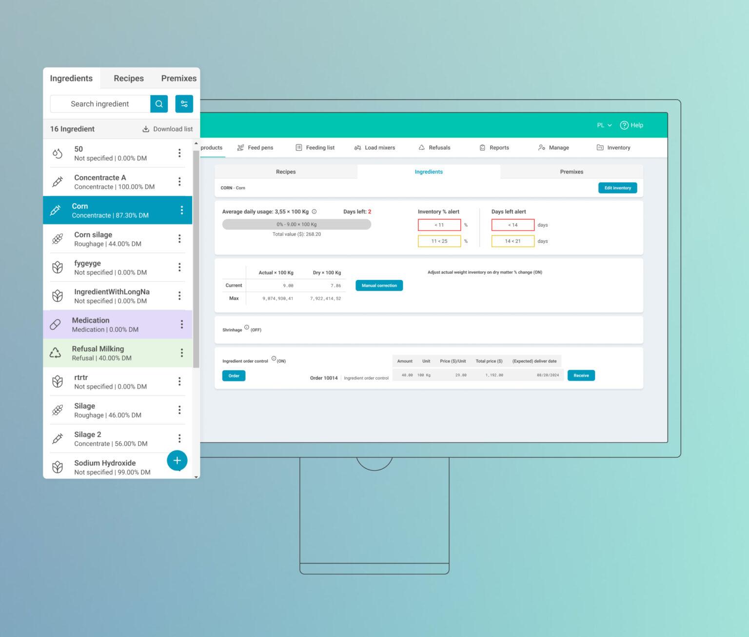 Programvareløsning for gårdsdrift | Innowise