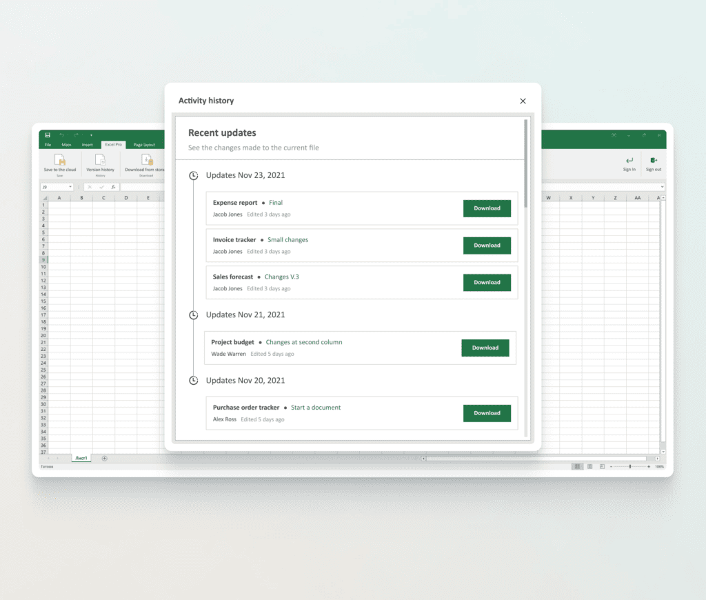 Microsoft Excel add-in development | Innowise