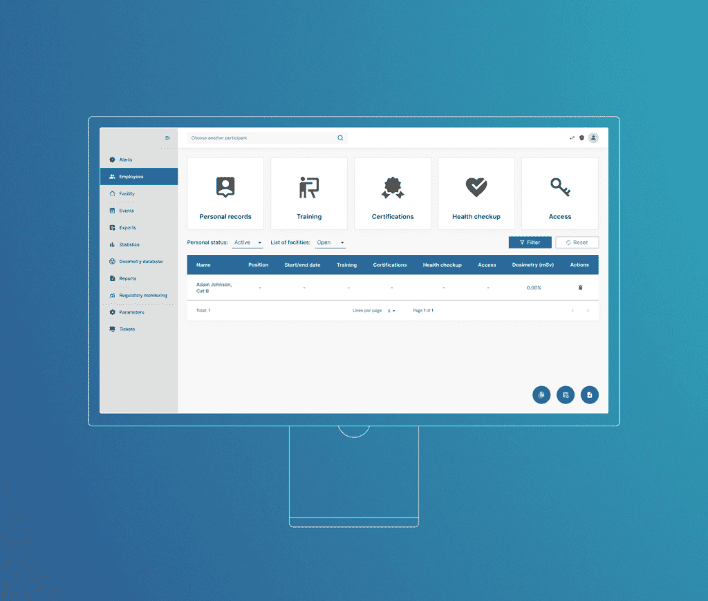 Radiation Exposure Monitoring App Upgrade for Improved Performance